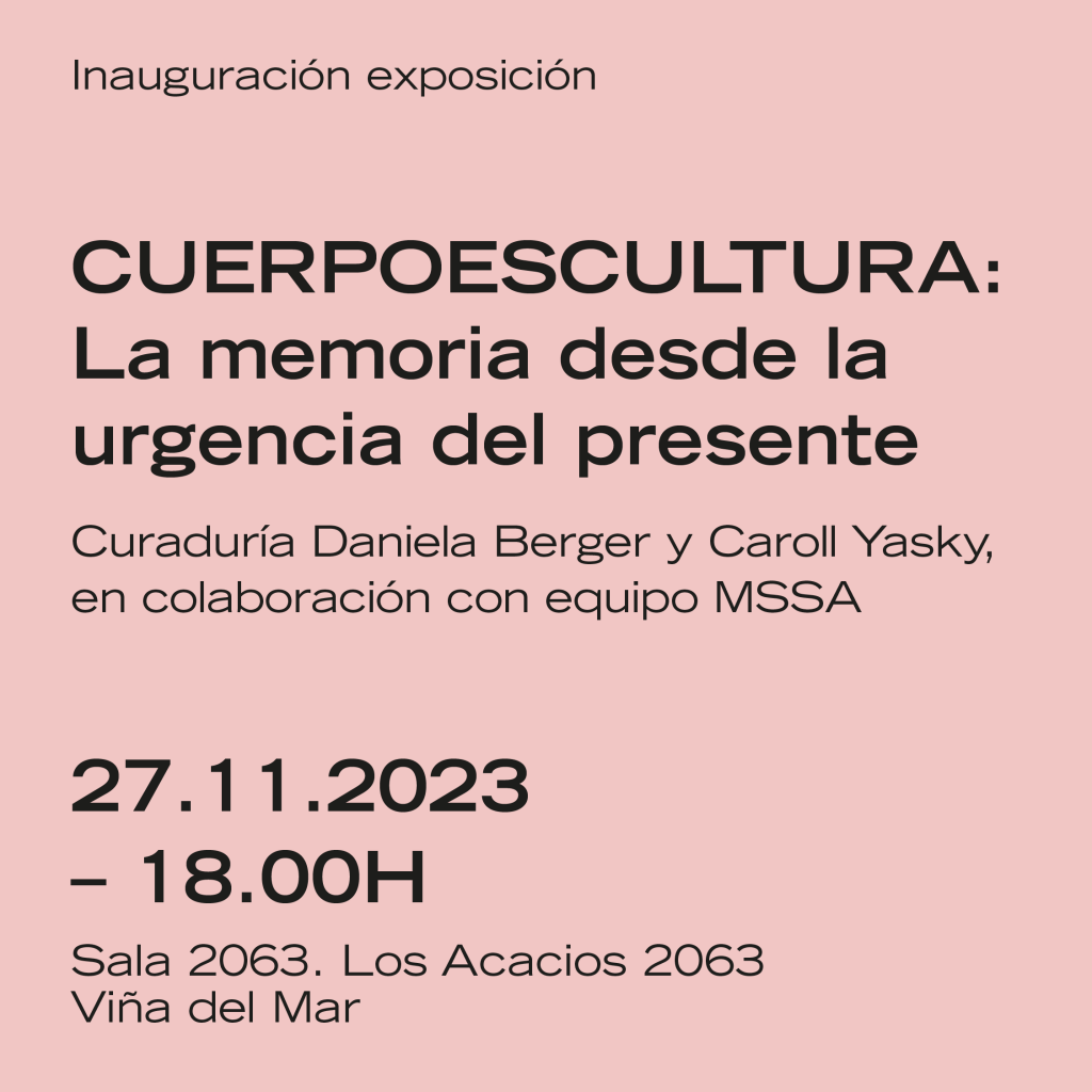 Instituto de Arte PUCV | Inauguración exposición CUERPOESCULTURA de la ...
